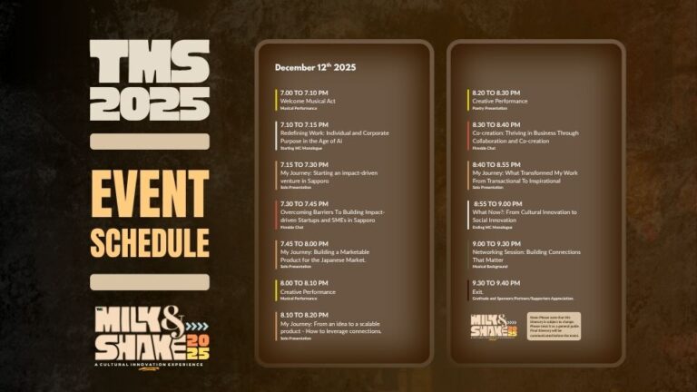 Schedule – The Milk&Shake